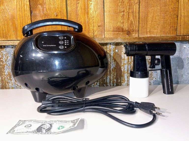 Spray Tan Machine Kit Electric Black Spray Tanning Machine System ...