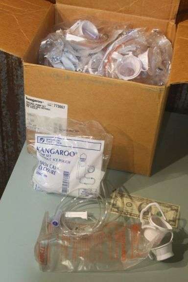 Box full of NEW Kangaroo Pump Set without Ice Pouch with Easy Cap ...
