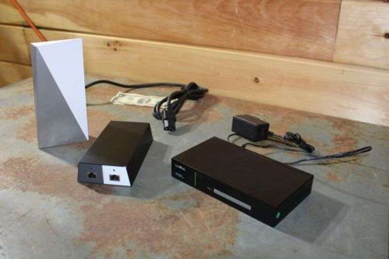 Luxul AGS-1008M B-Port Gigabit Switch, Starlink power supply model no ...