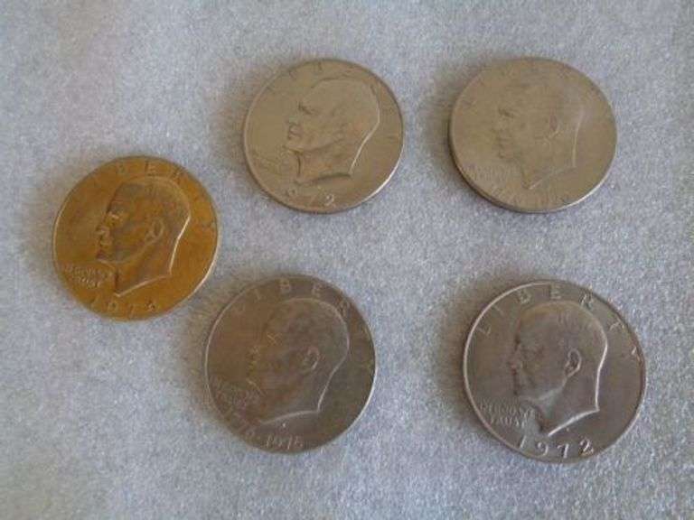 1970’s Eisenhower Dollar Coins - Texas Online Auction House