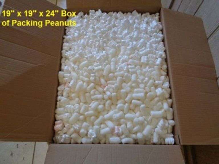Large Box of Packing peanuts. ( 1A) - Texas Online Auction House
