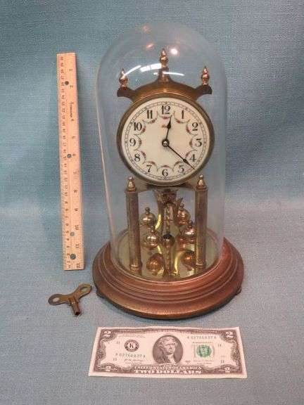 Vintage Working Kundo 400-Dan Anniversary Clock with key as shown ...