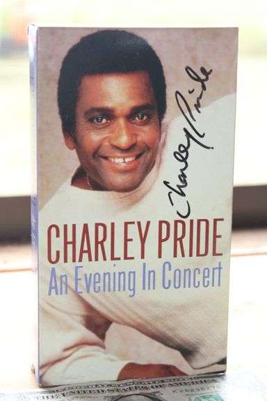 Autographed Charley Pride An Evening in Concert VHS Tape - Texas Online ...