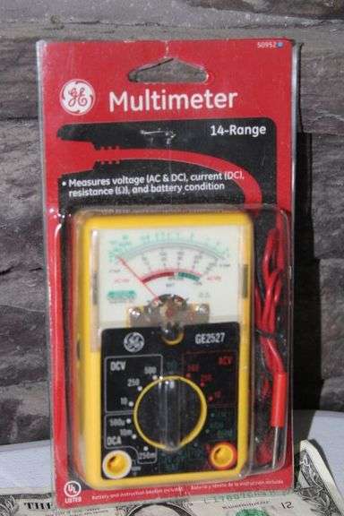 New GE Multimeter 14-Range - Texas Online Auction House