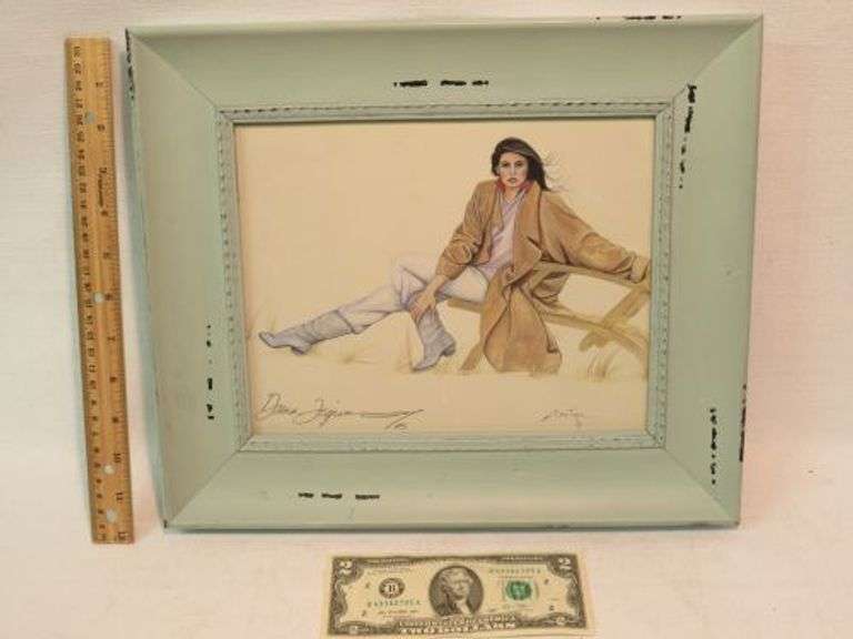 Framed Print, Signed by Native American Artist Dana Tiger, - Texas ...