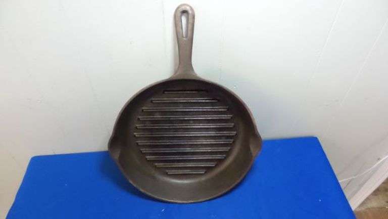 WOW!! Nice Wagner Ware Sidney O #1129 Cast Iron Rib Grill Skillet! 11 ...