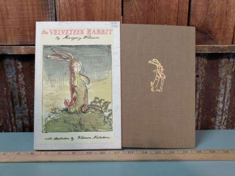 Gorgeous vintage copy of the Velveteen Rabbit by Margery Williams with ...
