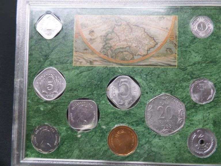 Odd Shaped Coins of the World Set! (DC) - Texas Online Auction House