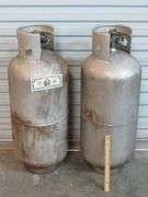 Two Empty Propane Tanks as shown - Texas Online Auction House