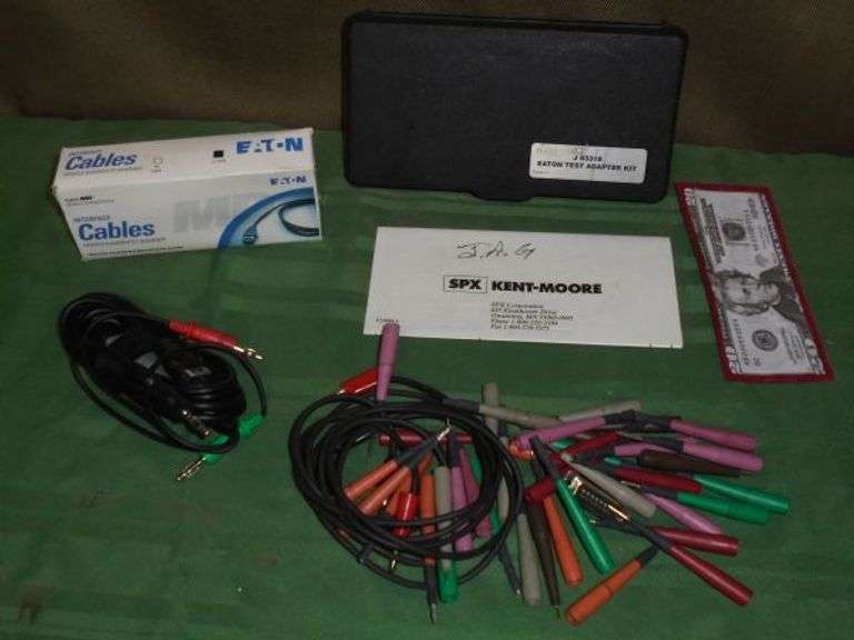 EATON Test Adapter Kit and Interface Cables. - Texas Online Auction House