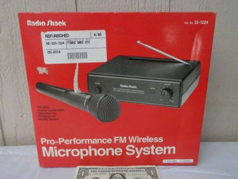 Radio Shack Microphone System. ~ cash only ~. (5C) - Texas Online ...