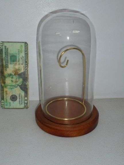 Pocket Watch Glass Globe Display. - Texas Online Auction House