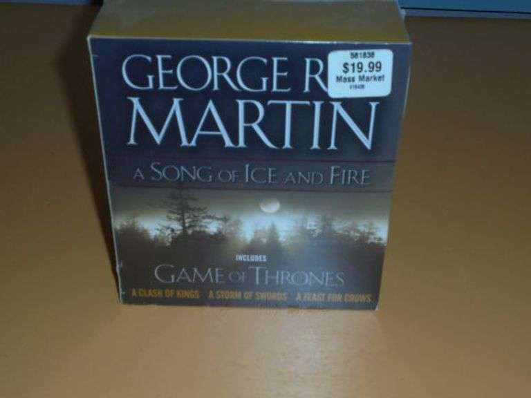 New in package set of 4 George Martin books. Click on photo for ...