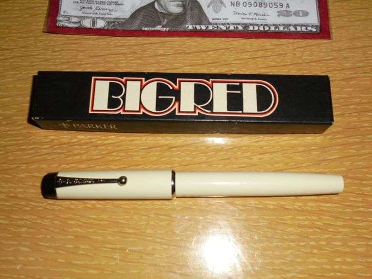 "BIG RED" pen by PARKER new in box. - Texas Online Auction House