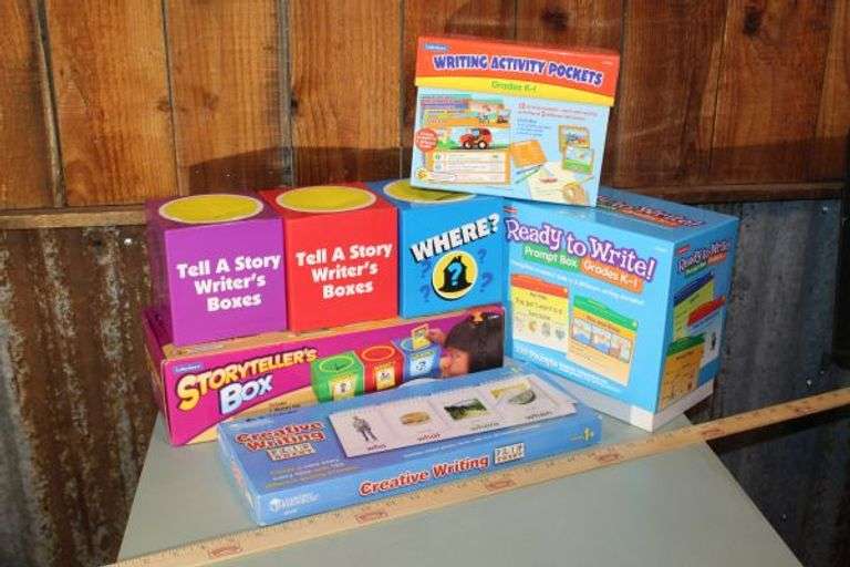 Lot of 4 writing readiness learning materials and box curriculum - 3 ...