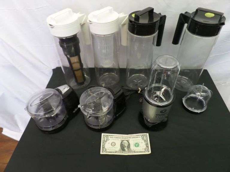 Misc Lot - Magic Bullet Mini, 2 Mini Choppers & 4 Takeya Infusion ...