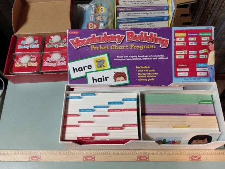 Lot of vocabulary building classroom learning material/curriculum ...