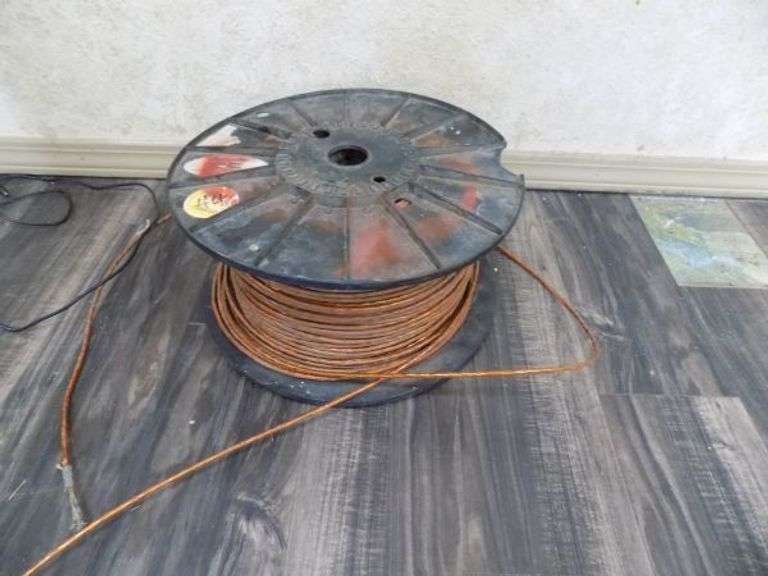 Large roll of copper coated wire. Not picked up from last auction ...