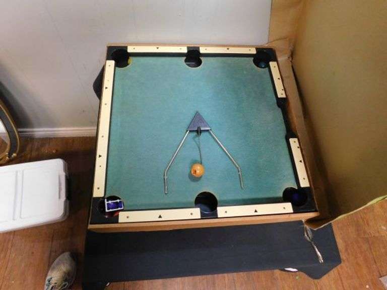 1972 "Skittle Pool" LARGE Tabletop Billiards Game!! Appears to be ...