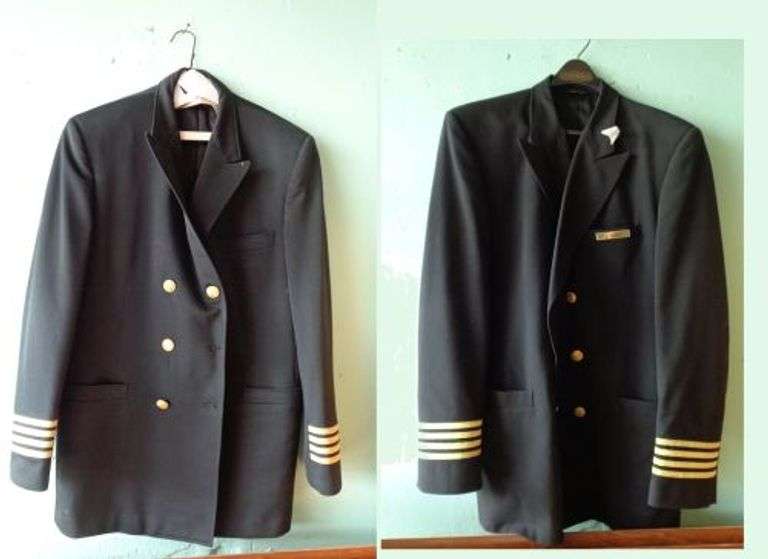 2 Delta Airline Pilot Uniforms w / Delta Buttons. ~ cash only ~ - Texas ...