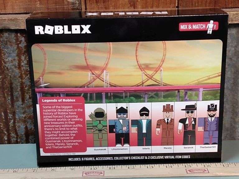 Awesome NEW 15th Anniversary Edition ROBLOX Legends of ROBLOX 14 piece ...