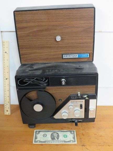 Vintage Keystone Dual K-560 8mm/Super8 Projector as shown, motor and ...
