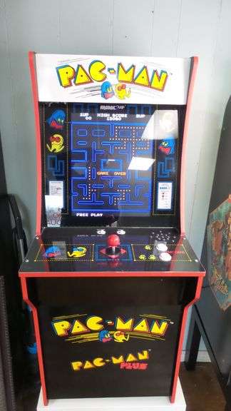 LIKE NEW 1UP Pac-Man Arcade Game! Excellent Condition! Works Perfectly ...