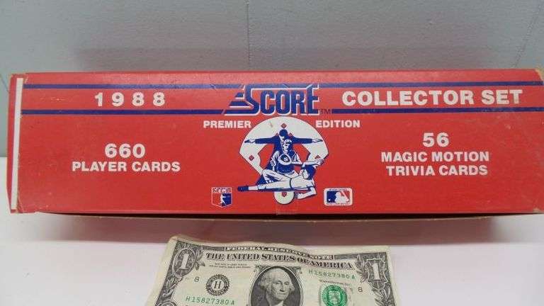 1988 Score MLB Collector Set!! Complete! Includes 660 Player Cards & 56 ...