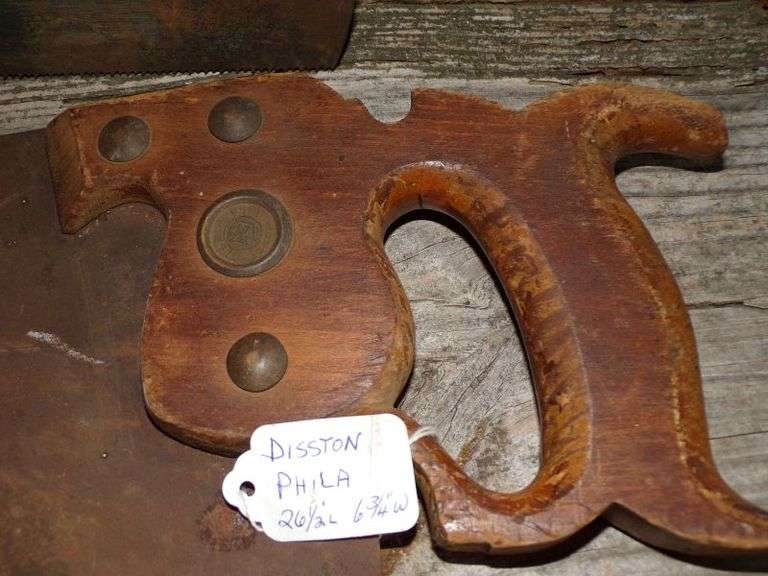 Diston Saw 2 pieces - Texas Online Auction House