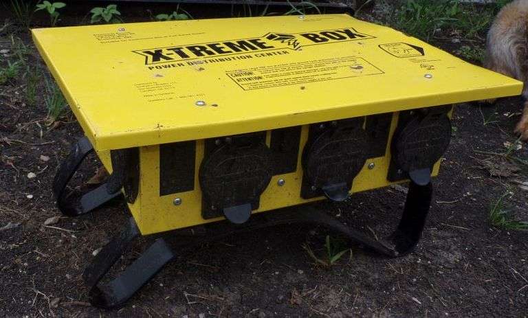 Xtreme Box Power Distribution Center - Texas Online Auction House