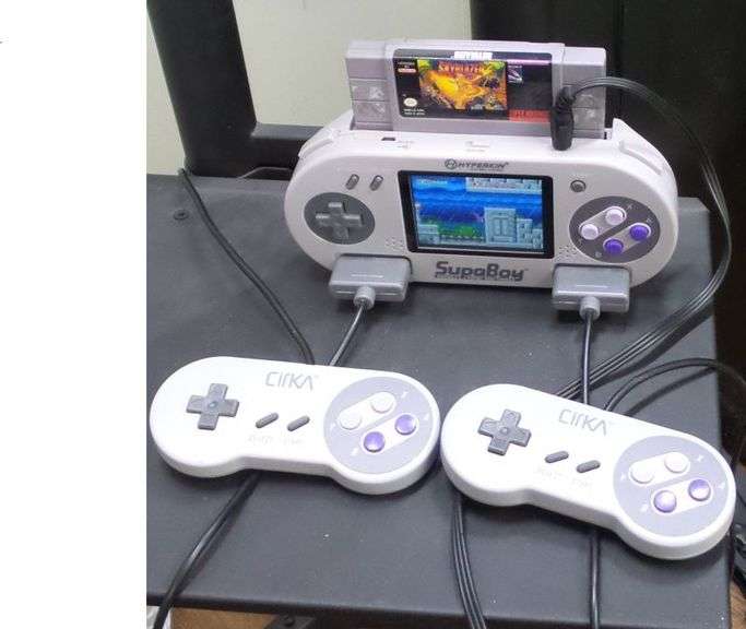 $ Hyperkin SupaBoy Portable Super NES Console! Works all the way!! Can ...