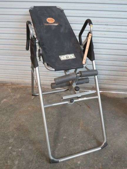 Body Power Health & Fitness Gravity Inversion Table as shown - Texas ...