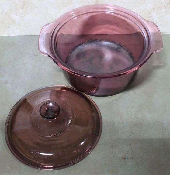 Cranberry Visions 3.5L Corning Ware Cookware with Lid. See Additional ...