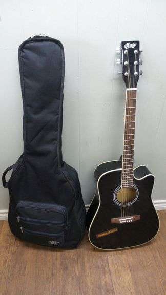 Copley Acoustic Guitar Model CA-20B w/NICE Terrapin Bag! Great ...