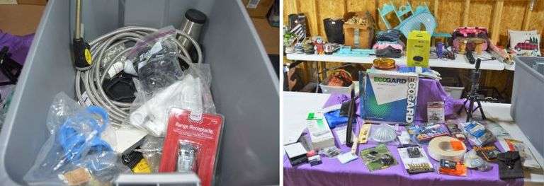 TOTE FULL OF MISCELLANEOUS ITEMS - TOTE NOT INCLUDED - Texas Online ...