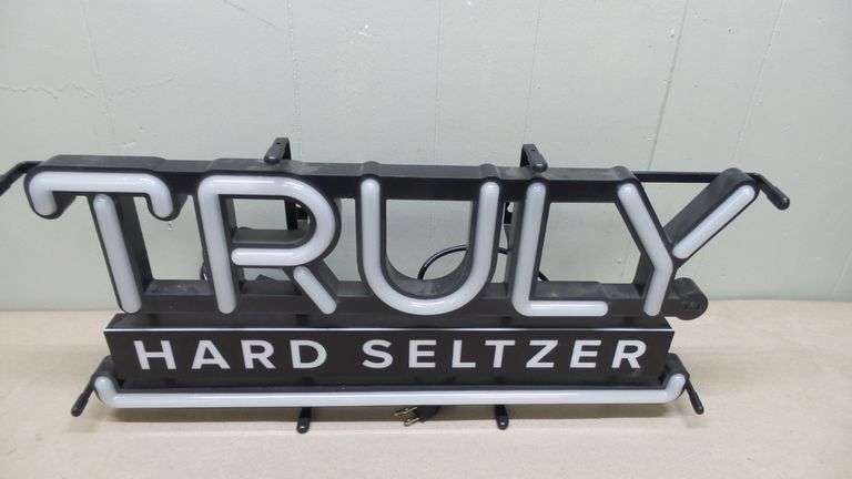 Truly Hard Seltzer LED Neon Sign! (will not light up) (15B) - Texas ...
