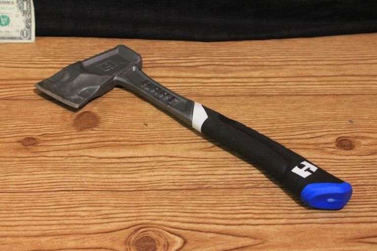 Hart 14" Forged Steel Hatchet with Face Cutout - Looks NEW! (8c ...