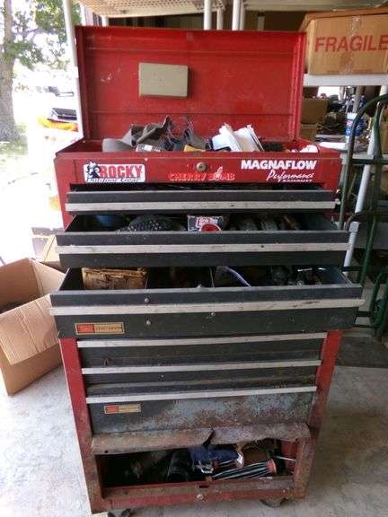 Sears Craftsman Tool boxes (base and top) with all contents - Texas ...