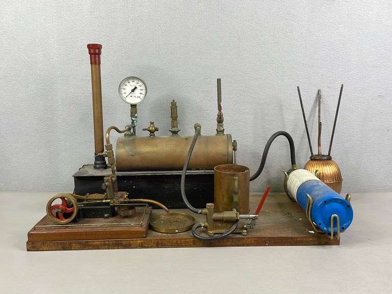 Custom Built Steam Engine - United Edge Real Estate & Auction