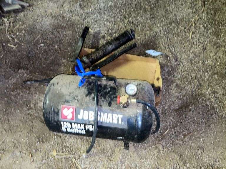5 Gallon Portable Air Tank & Grease Guns - United Edge Real Estate ...