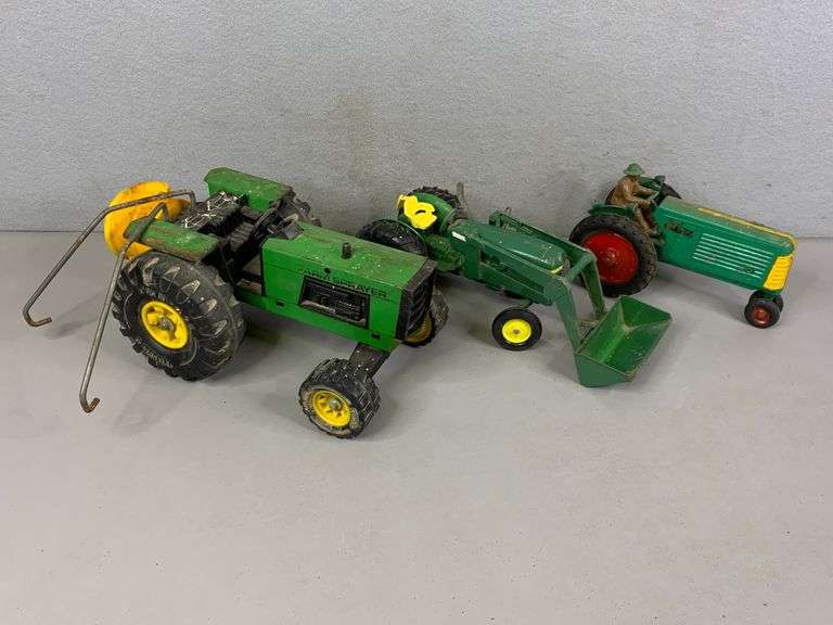 Tonka Farm Sprayer, John Deere Loader & Oliver Row Crop Tractor ...