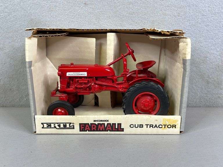 McCormick Farmall Cub Tractor, 1/16 Scale, Ertl - United Edge Real Estate & Auction