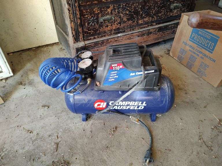 Campbell Hausfeld Air Compressor - 110 max PSI - United Edge Real ...