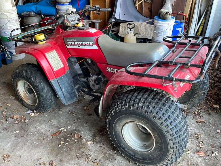 1990 Honda 300 Fourtrax 4-Wheeler - United Edge Real Estate & Auction