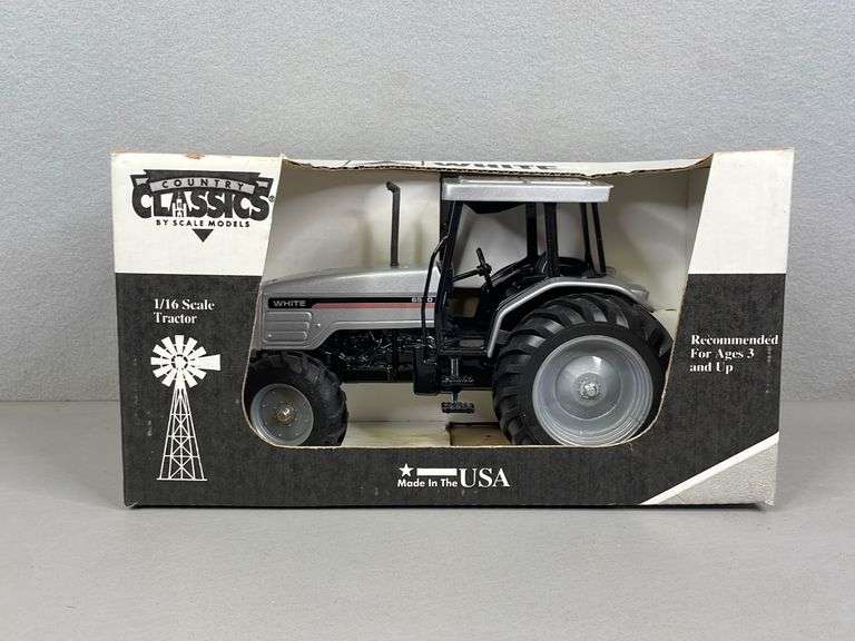 Agco White 6510 Tractor, 1/16 Scale, Scale Models - United Edge Real ...