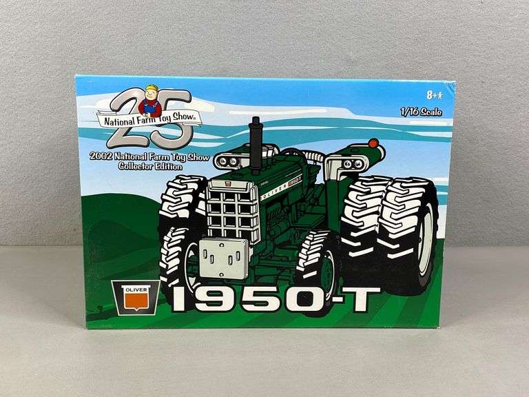 Oliver 1950-T Diesel Tractor, Toy Farmer, 1/16 Scale, Ertl - United ...