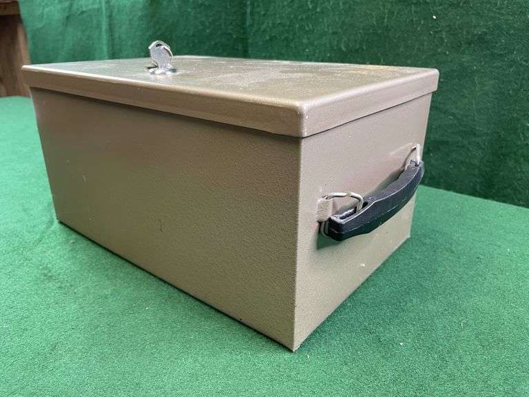 Rockaway Metal Lock Box with Keys - United Edge Real Estate & Auction