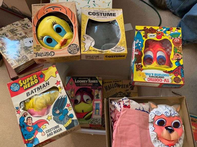 Vintage Ben Cooper Halloween Costumes Original Boxes - United Edge Real ...