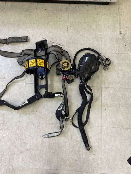 MSA Ultralite 2 II Self-Contained (SCBA) Pack (respirator) pressure ...