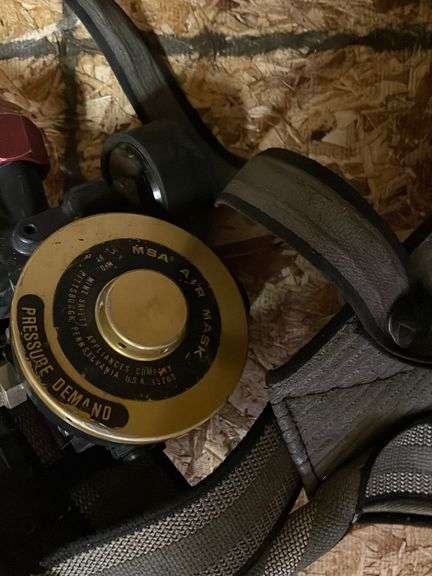 MSA Ultralite 2 II Self-Contained (SCBA) Pack (respirator) pressure ...